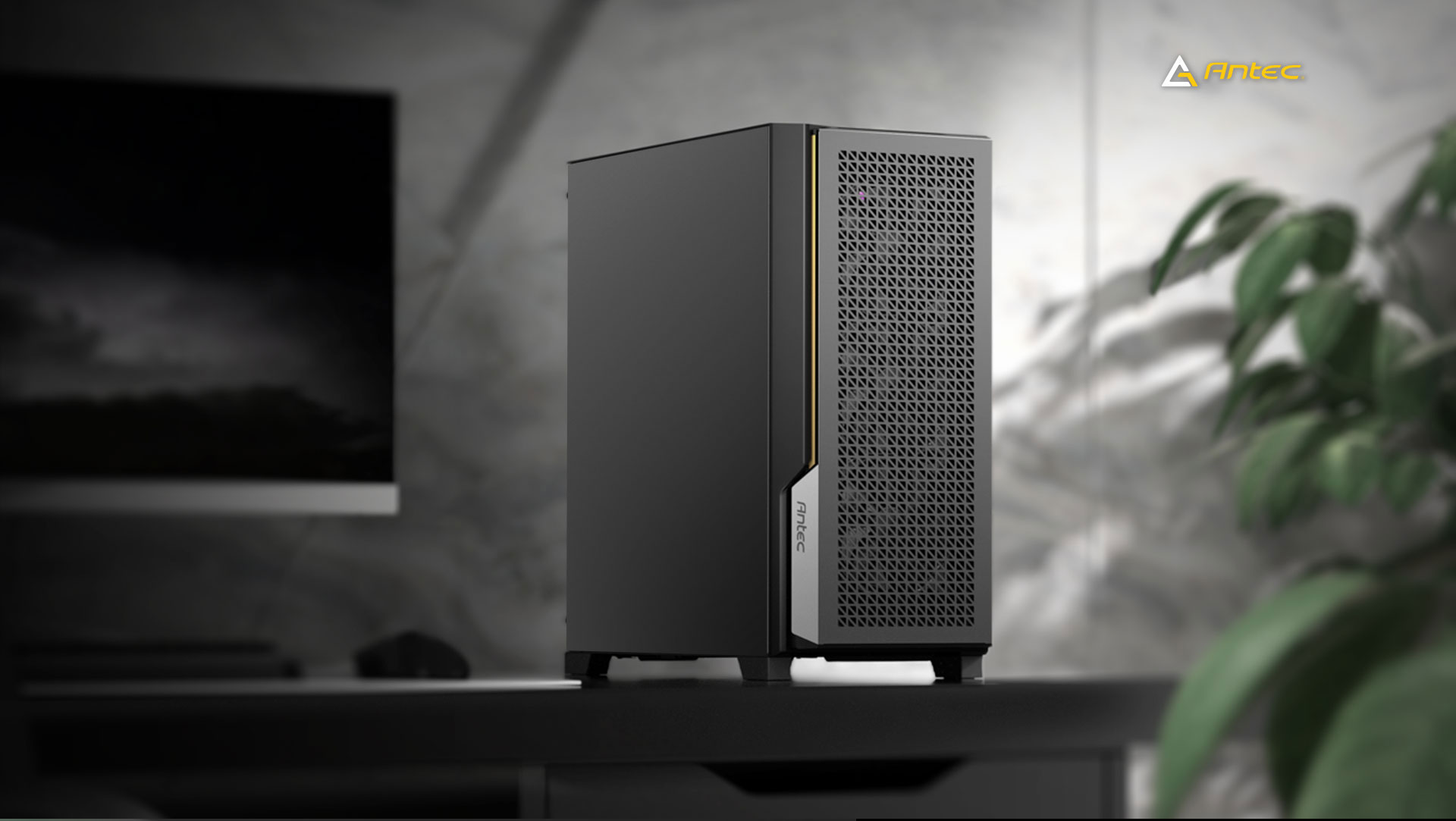 Antec Performance Series P20CE, Massive Metal Mesh Front Panel, 3 x 120mm PWM Fans, Type-C 3.2 ...